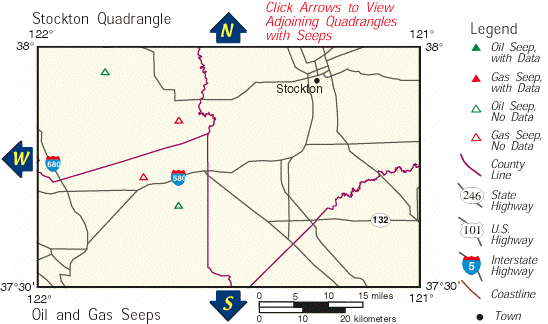 Oil and Gas Seeps - Stockton - USGS PCMSC